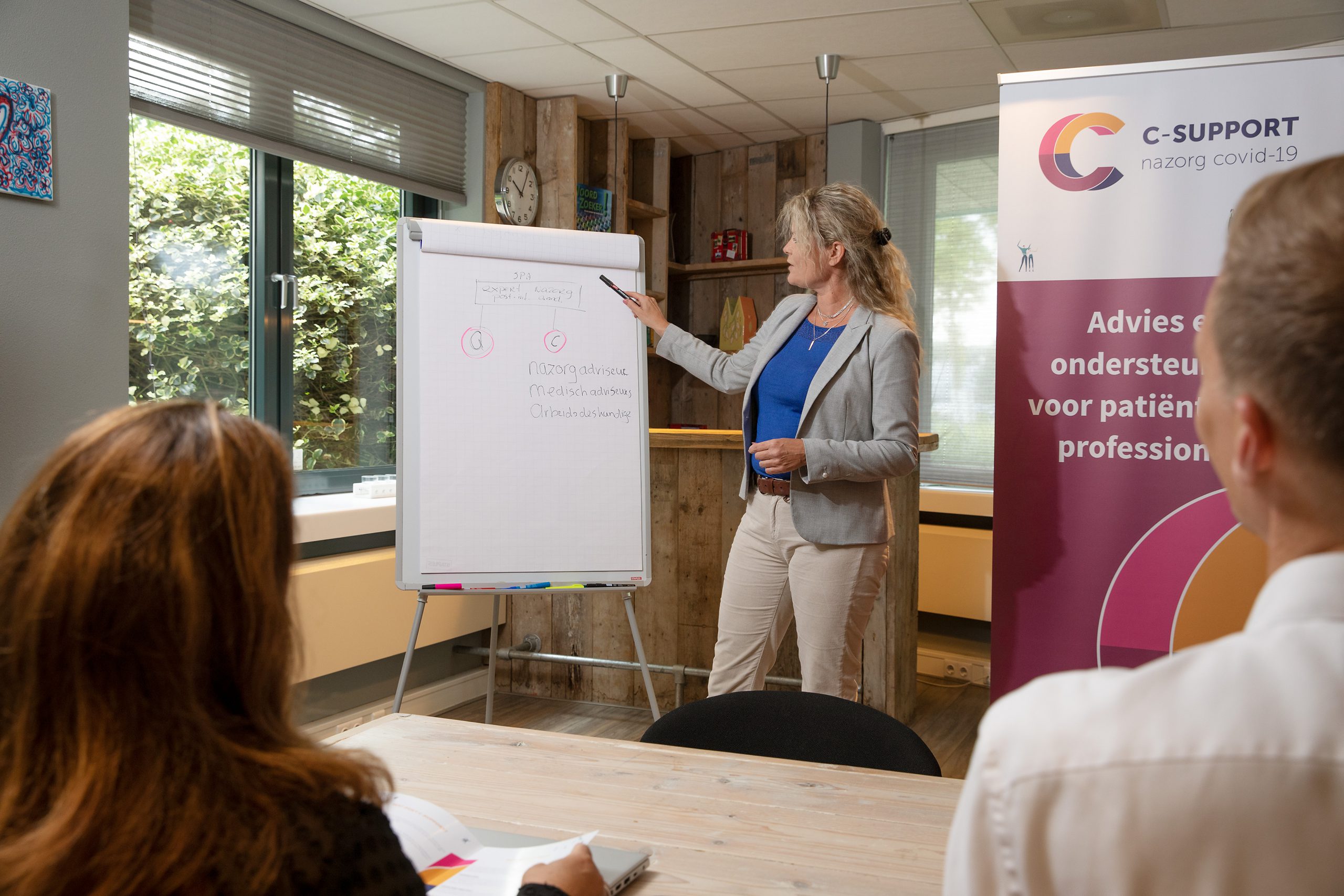 Trainingen en webinars voor patiënten - C-support